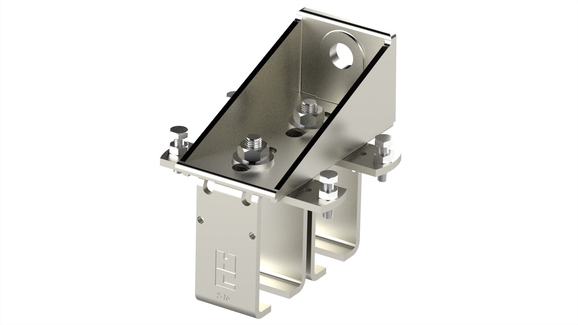 Side fixing lock joint double bracket - 04132 - Buy online - Coburn ...