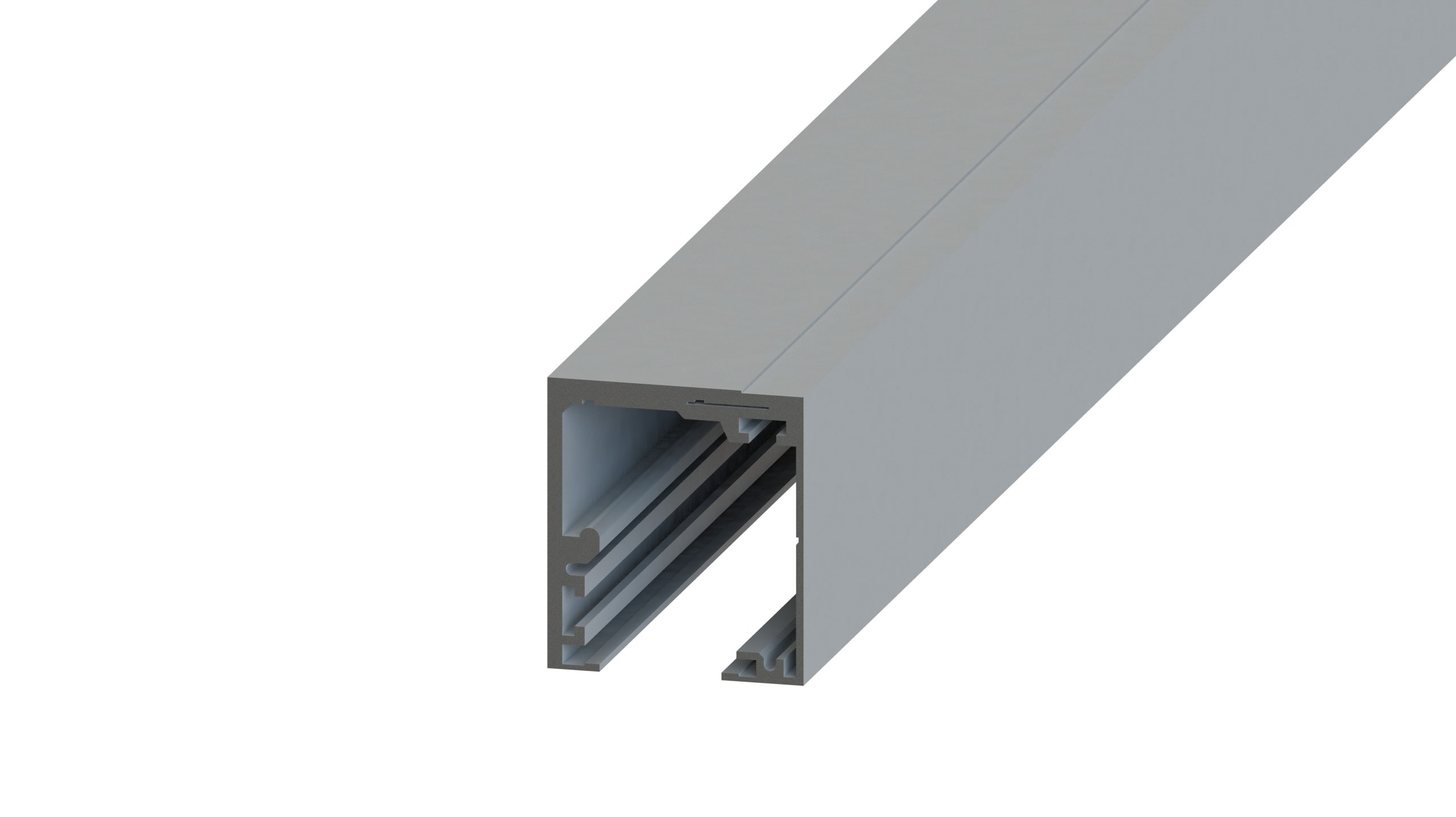 5-12 Satin stainless steel track - Buy online - Coburn Sliding Systems1